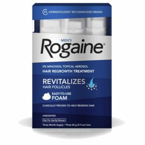 Rogaine Extra Strength 5% Minoxidil Treatment for Men (3 Month Supply ...